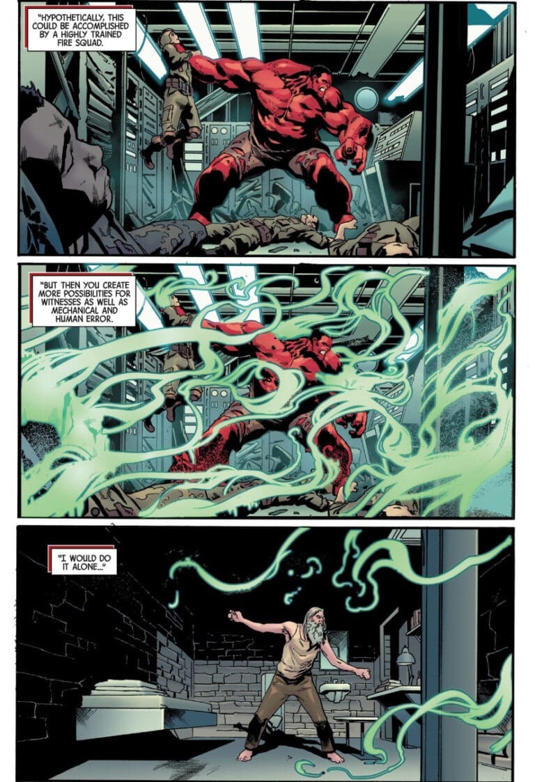 'Red Hulk' #1 Review: Red Hulk vs Doctor Doom! - Kapow! Pow! Boom!