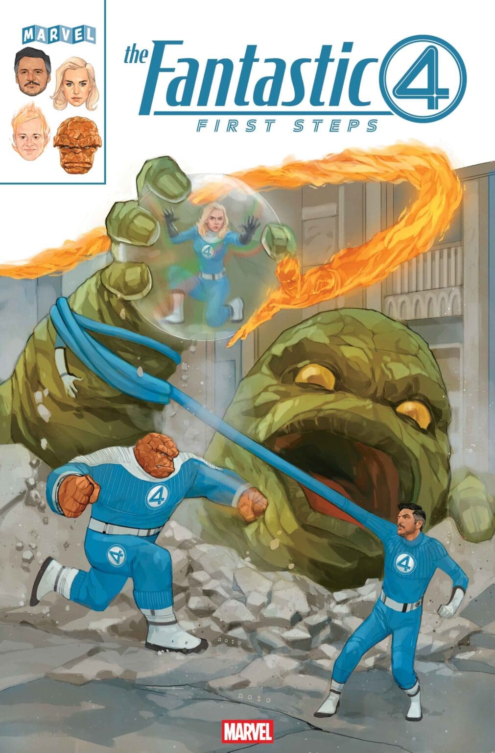 New Fantastic Four Origin Comic 'First Steps' #1 Arrives This July from ...