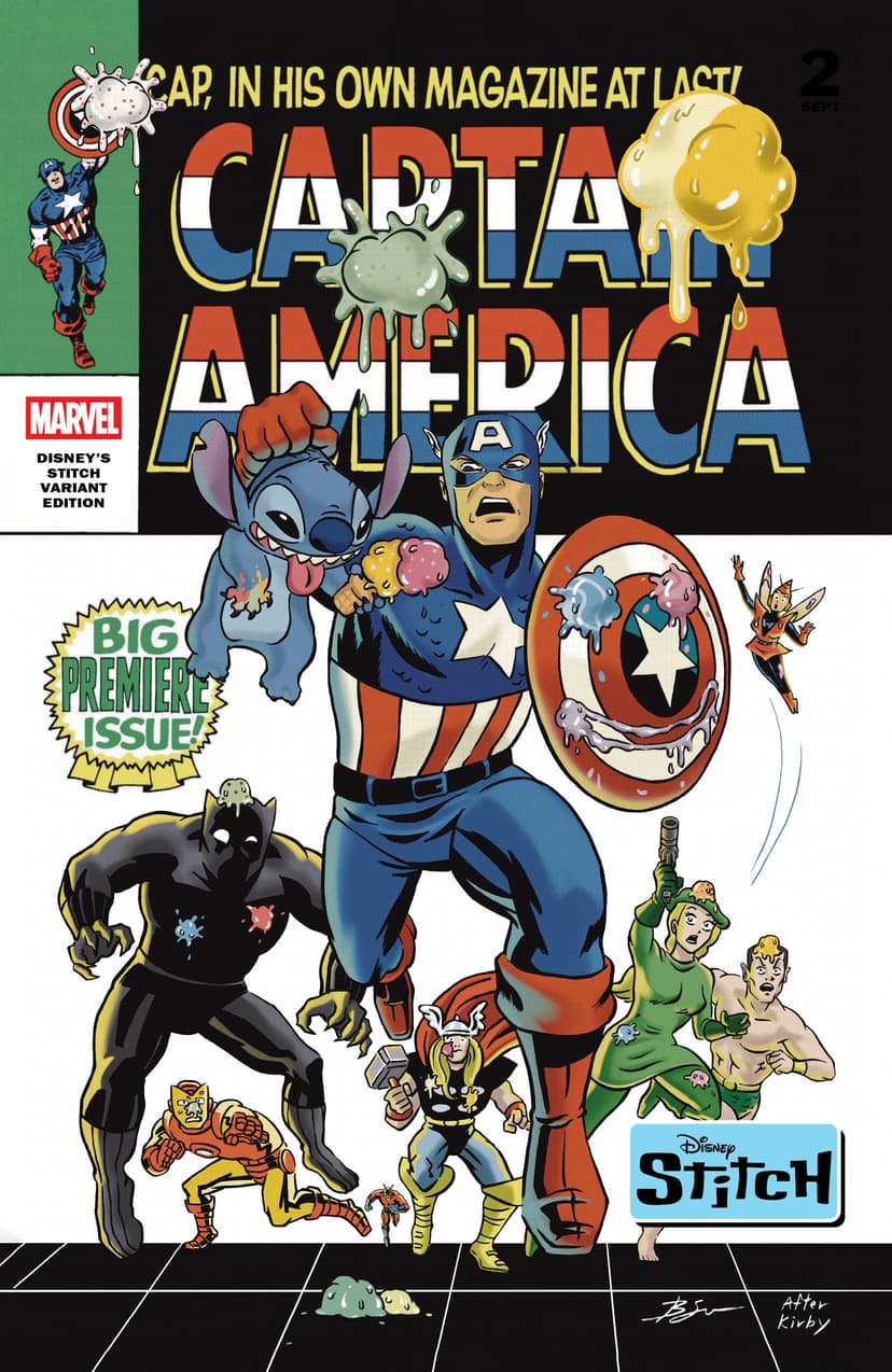 Stitch Invades the Marvel Universe This September - Kapow! Pow! Boom!