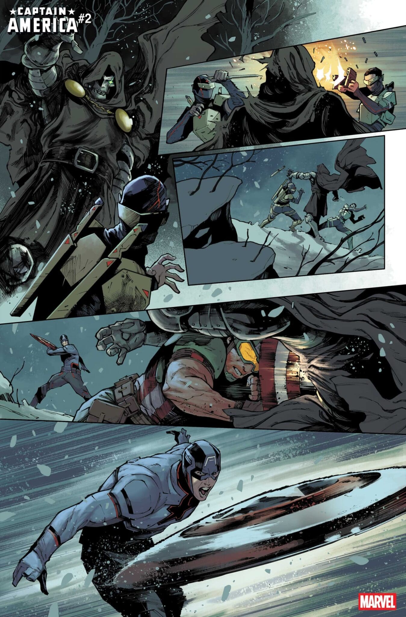 Two Captains, One Doom: Captain America #2 Unleashes David Colton ...
