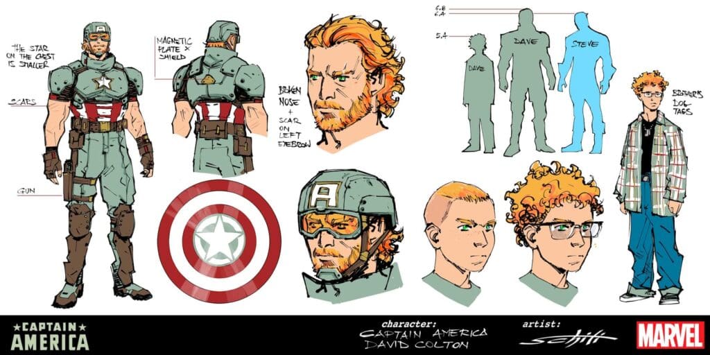 Two Captains, One Doom: Captain America #2 Unleashes David Colton ...