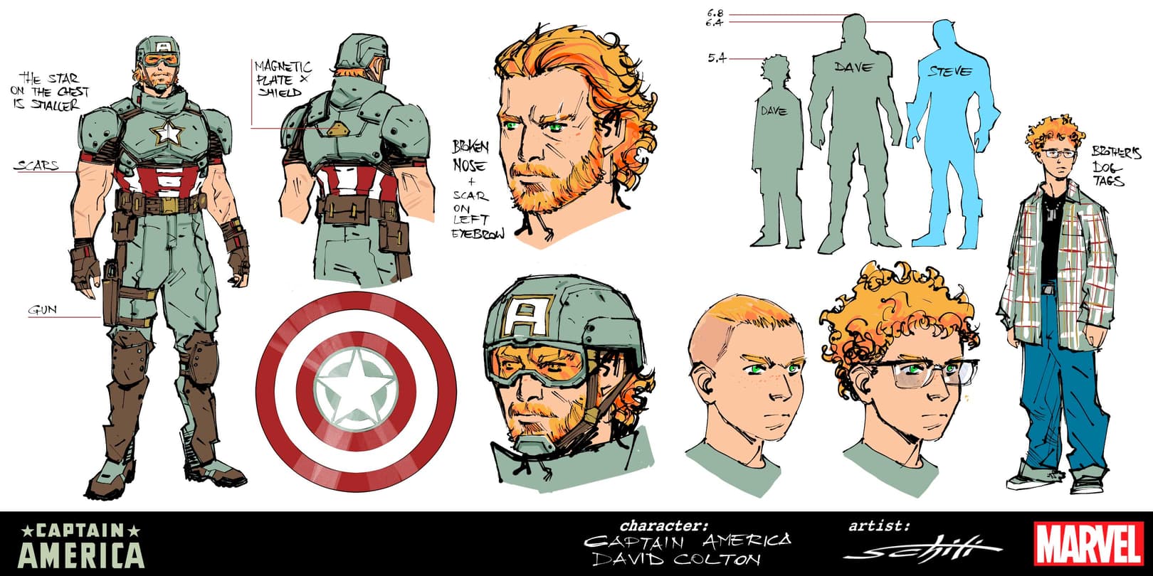 Two Captains, One Doom: Captain America #2 Unleashes David Colton ...