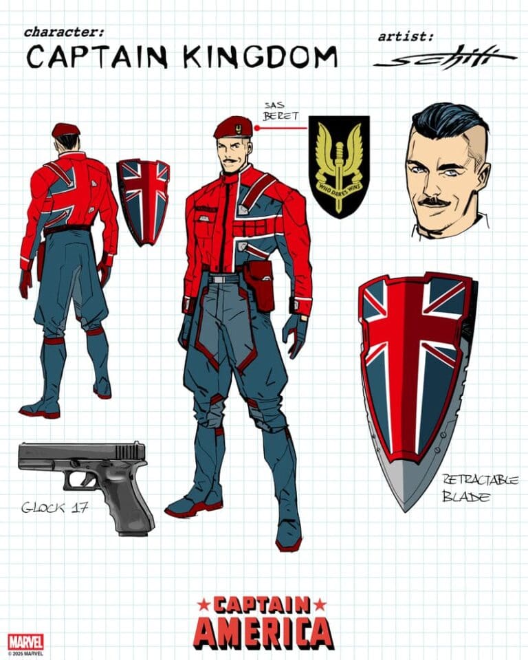 Captain America Joins Forces With New Super-Soldiers in "United ...