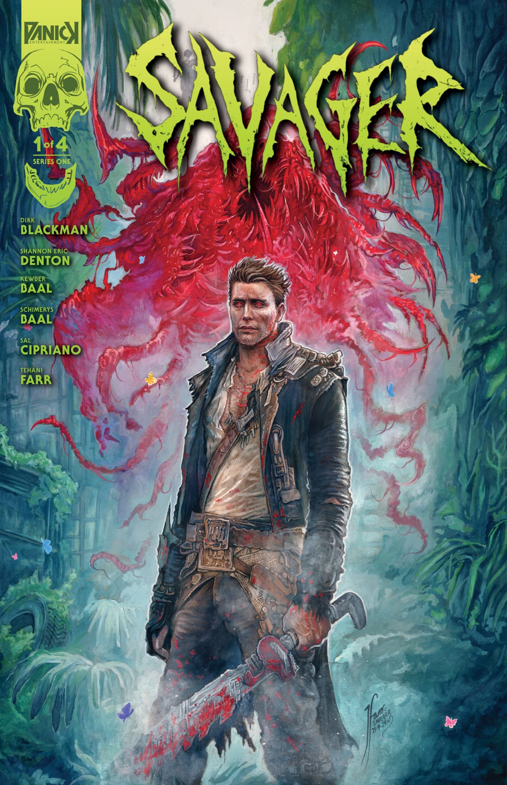 First Look: SAVAGER #1 arrives to Redefine Horror - Kapow! Pow! Boom!
