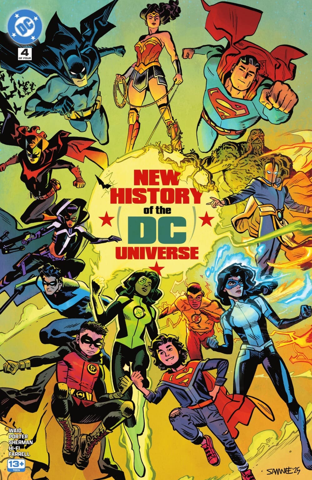 The New History of the DC Universe #4 Review by KPB Comics | Waid Fixes ...