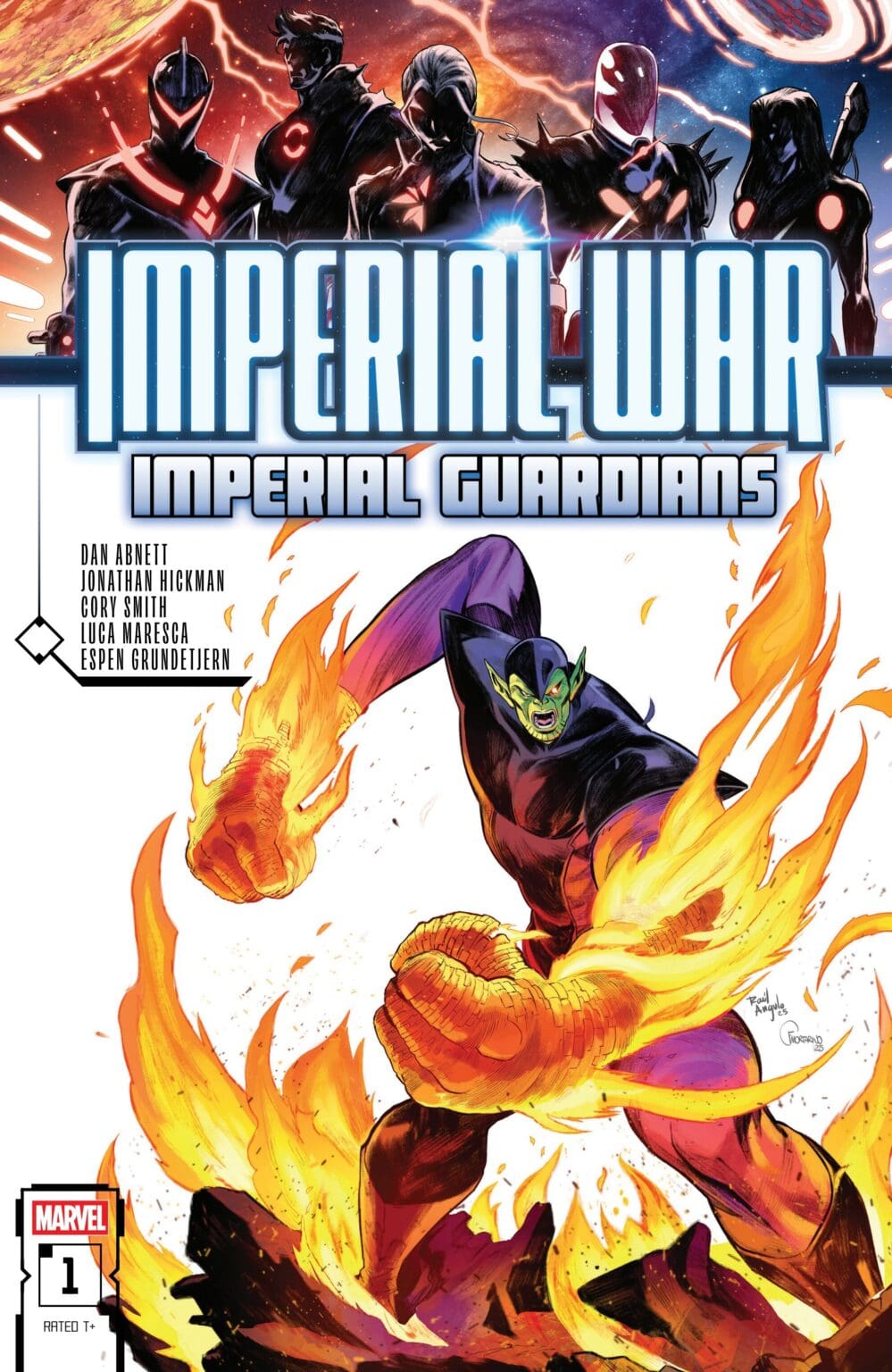 Marvel's New Guardians: Gamora, Darkhawk & Captain Marvel Fight the ...