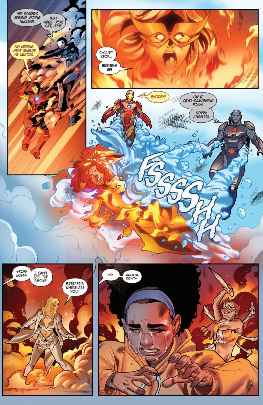 Iron & Frost #1 Review Reveals Tony and Emma’s Tragic War