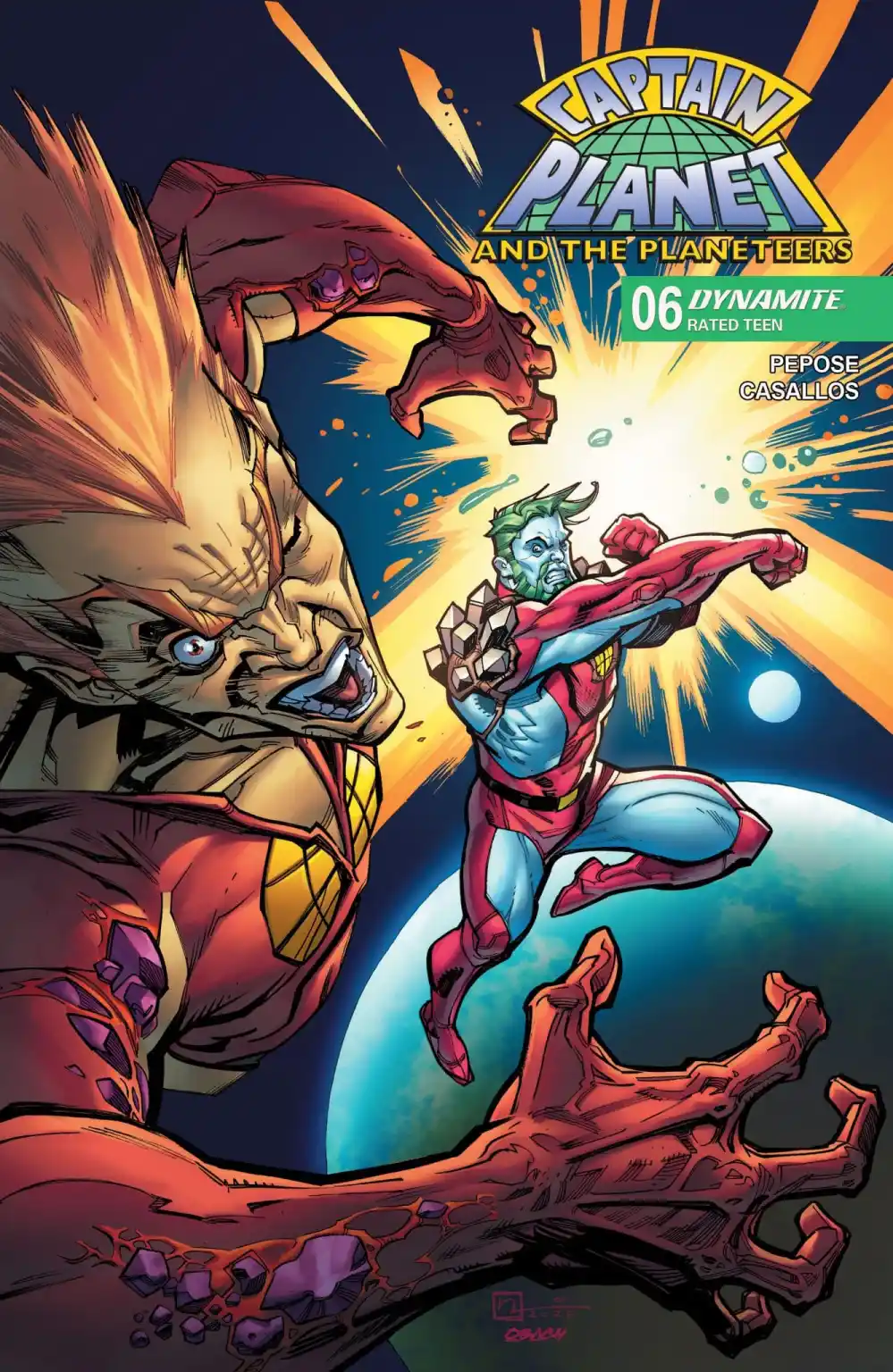 Captain Planet #6 Review Planeteers Unite for the Finale