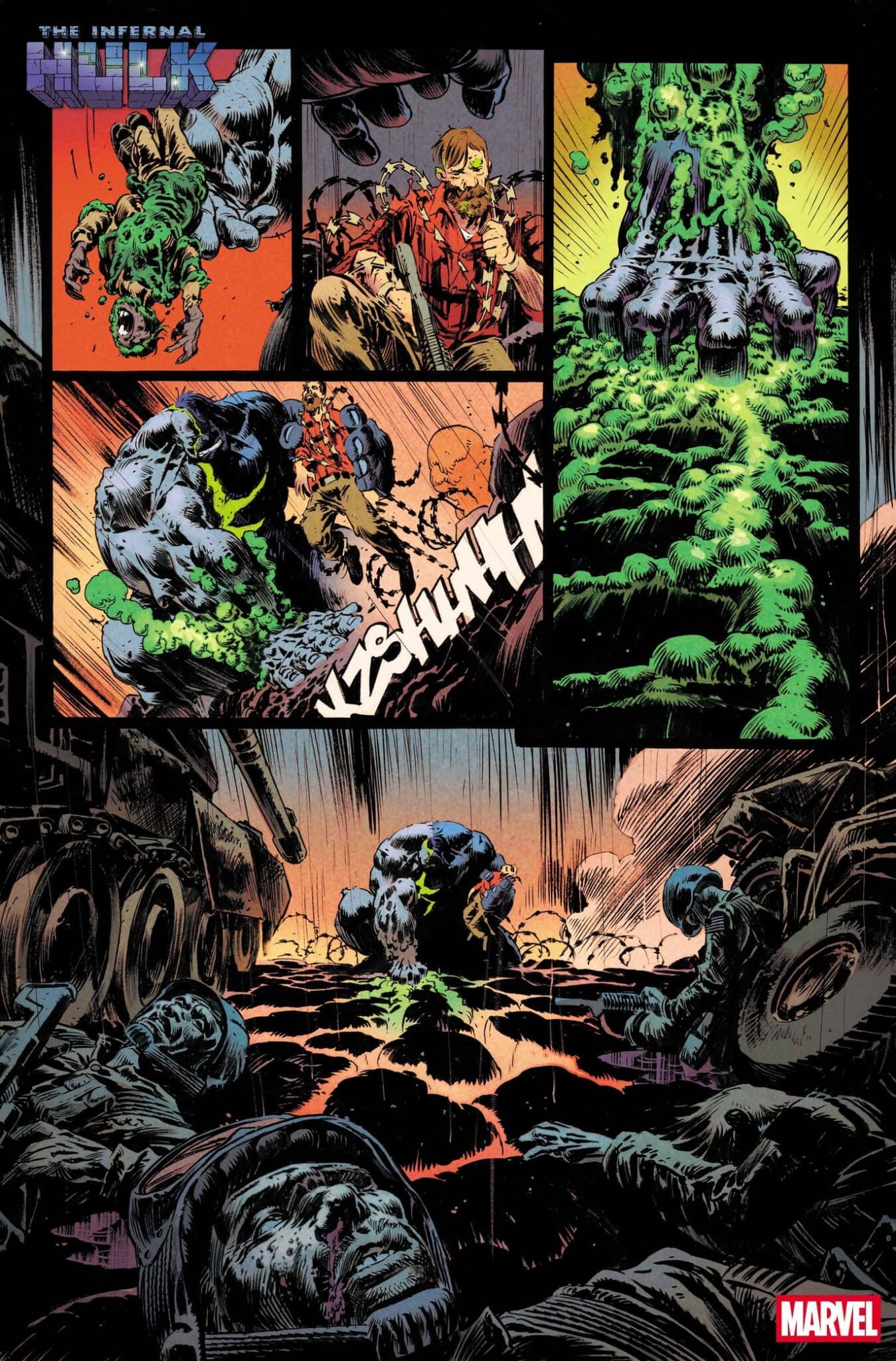 First Look: The Hulk Just Got a Whole Lot Scarier in 'Infernal Hulk ...