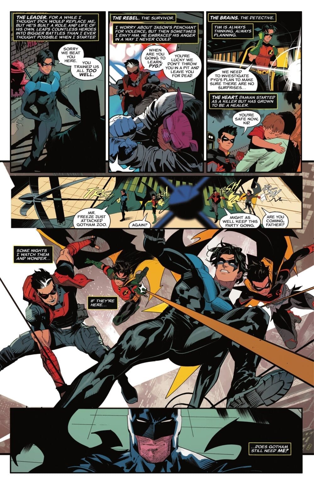 ‘KnightFight’ #1 Review: Dick Grayson is the NEW Batman?! - Kapow! Pow ...