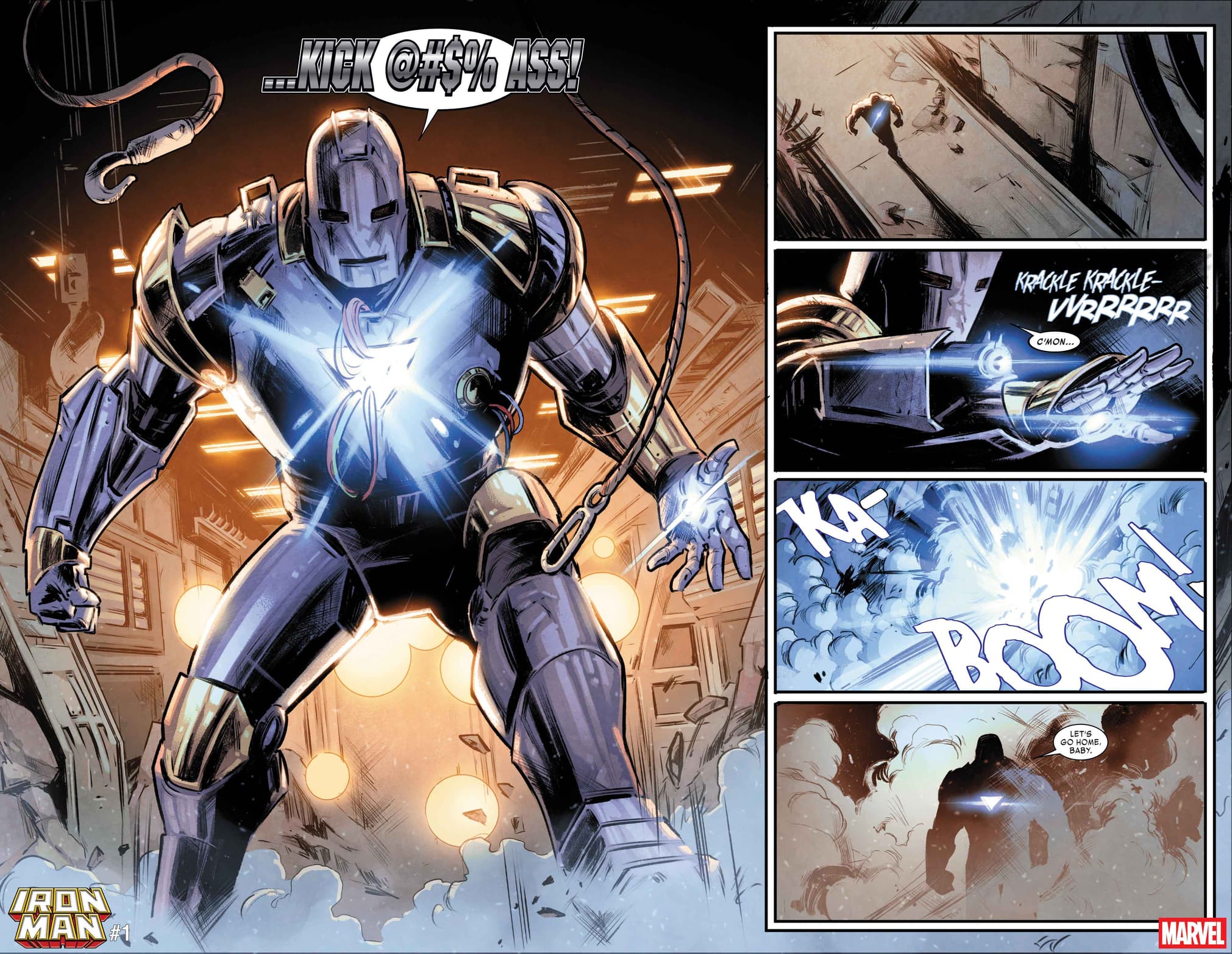 Iron Man: A Fresh Look at Tony Stark's Origin - Kapow! Pow! Boom!