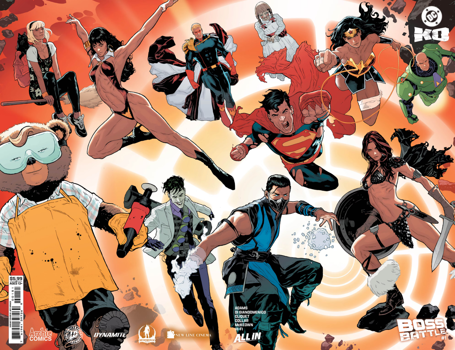 DC’s Most Insane Crossover: Homelander, Sub-Zero, and Sabrina the ...