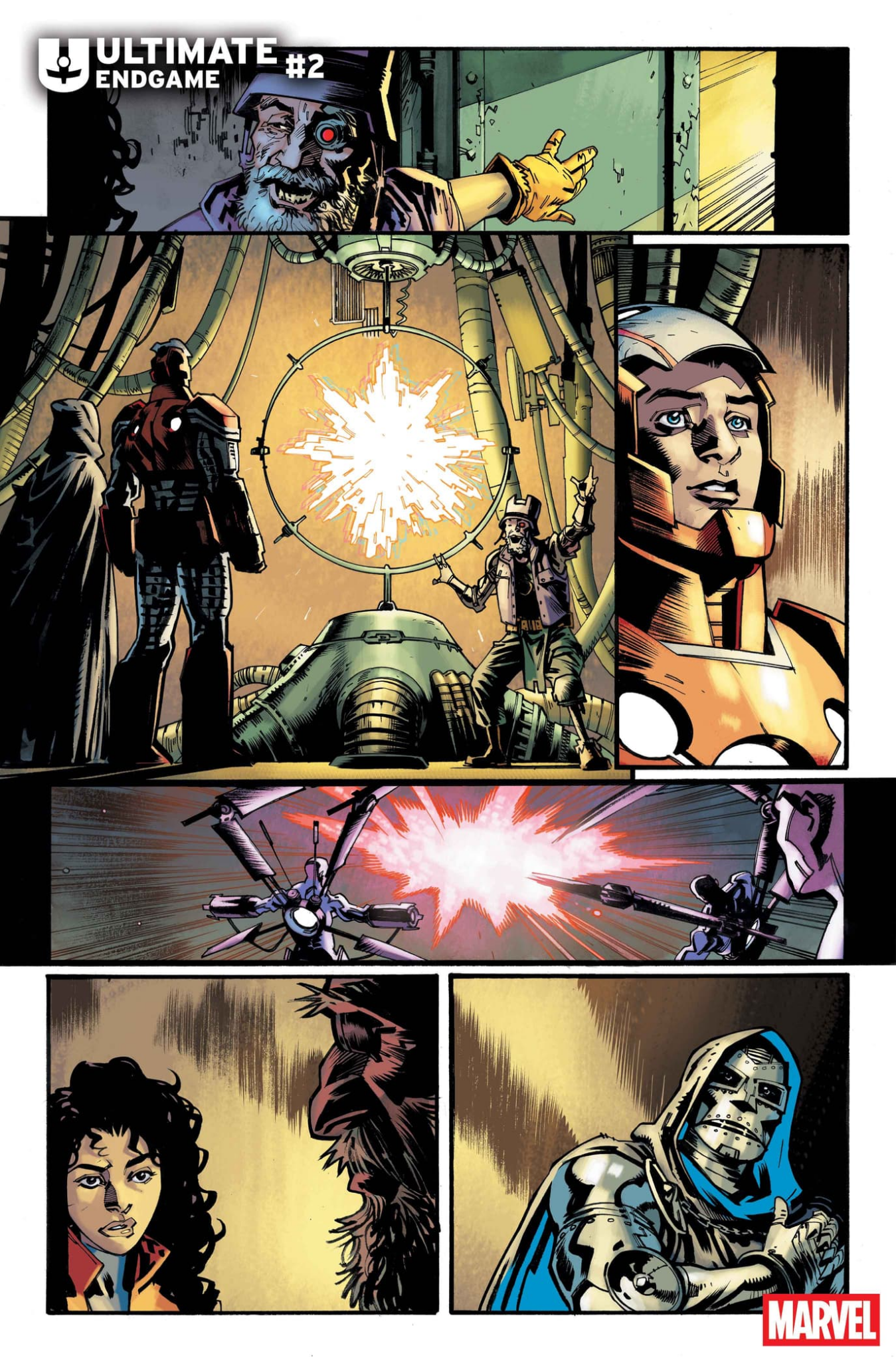 ULTIMATE ENDGAME #5: Covers and Sneak Peek - KPB Comics